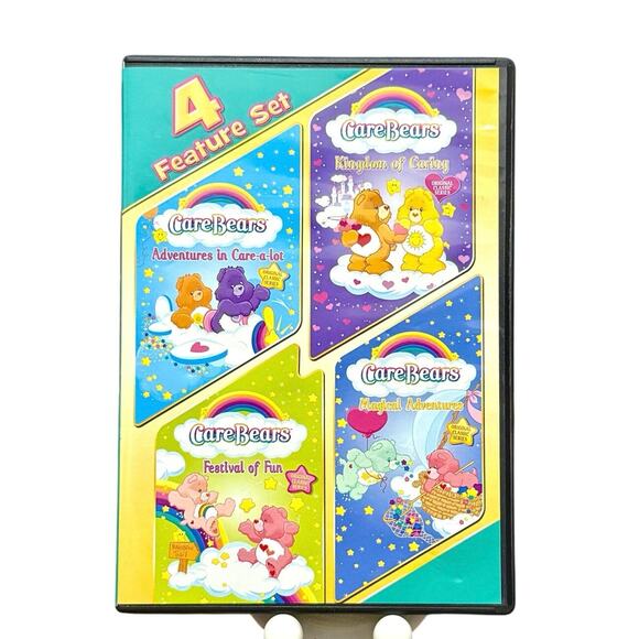 Care Bears | Media | Care Bears Classic Quadruple Feature Dvd 6 ...